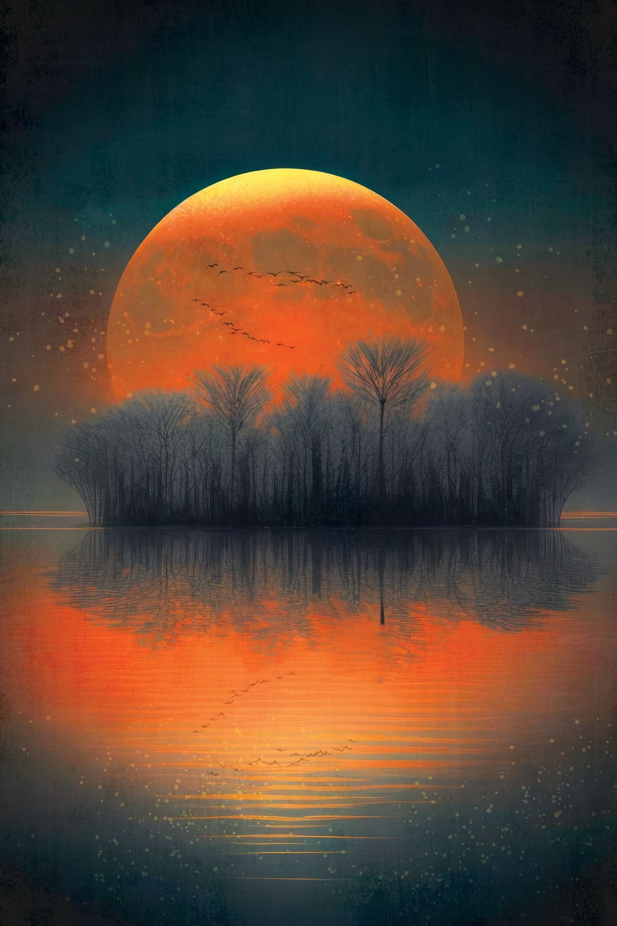 Moon Behind Island – Pineapple Licensing