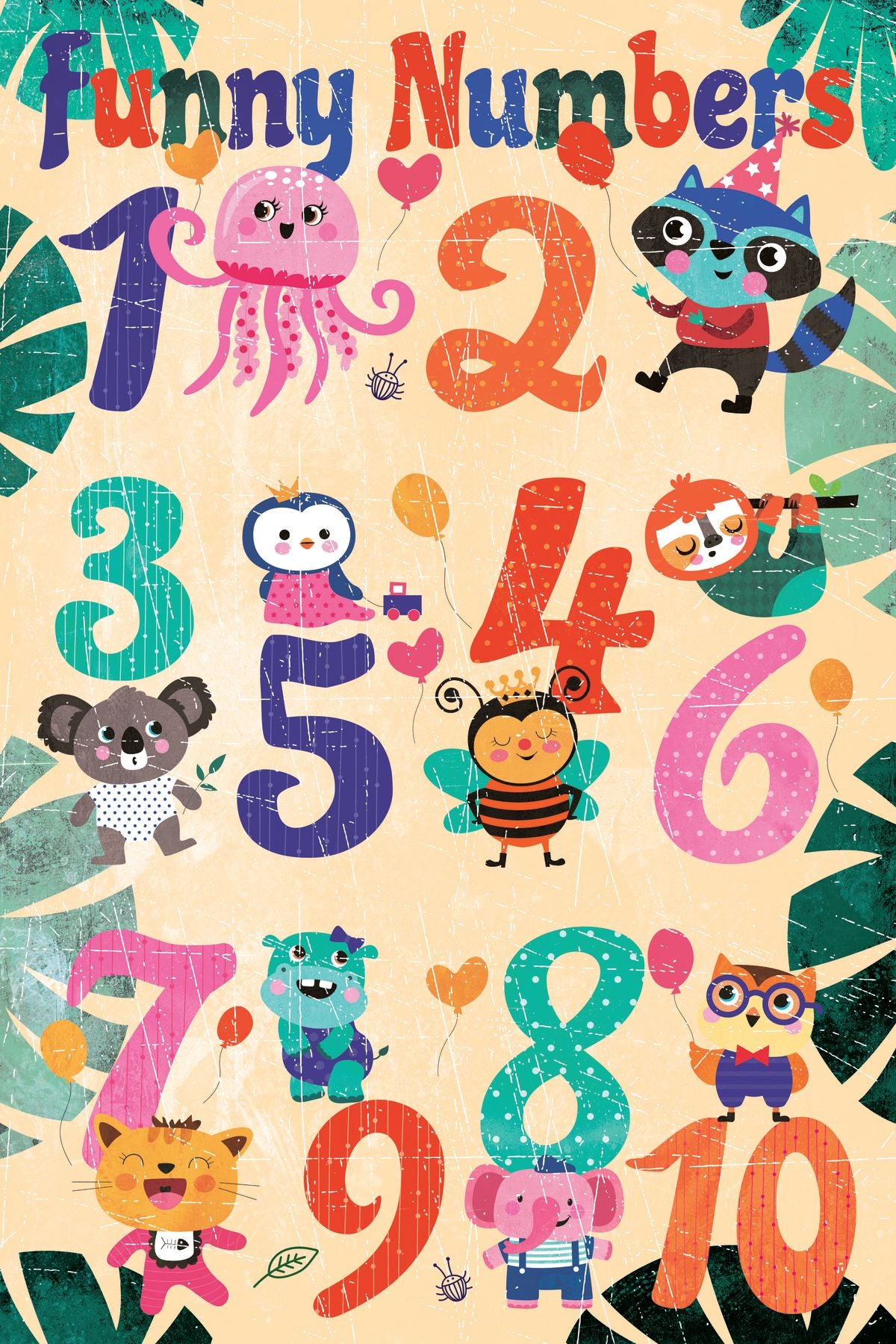 Funny Numbers Chart – Pineapple Licensing