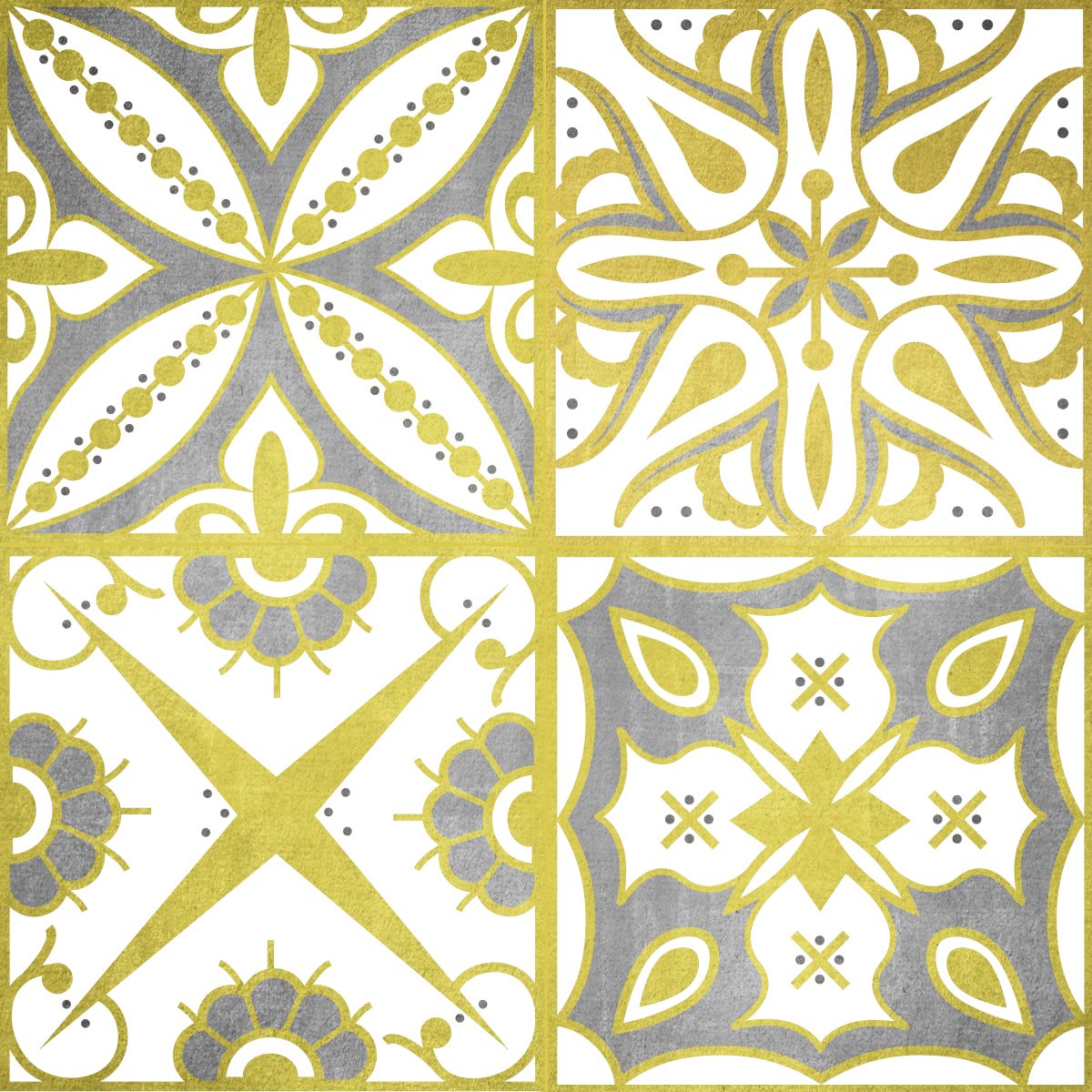Lime Gold Azulejo Tiles – Pineapple Licensing