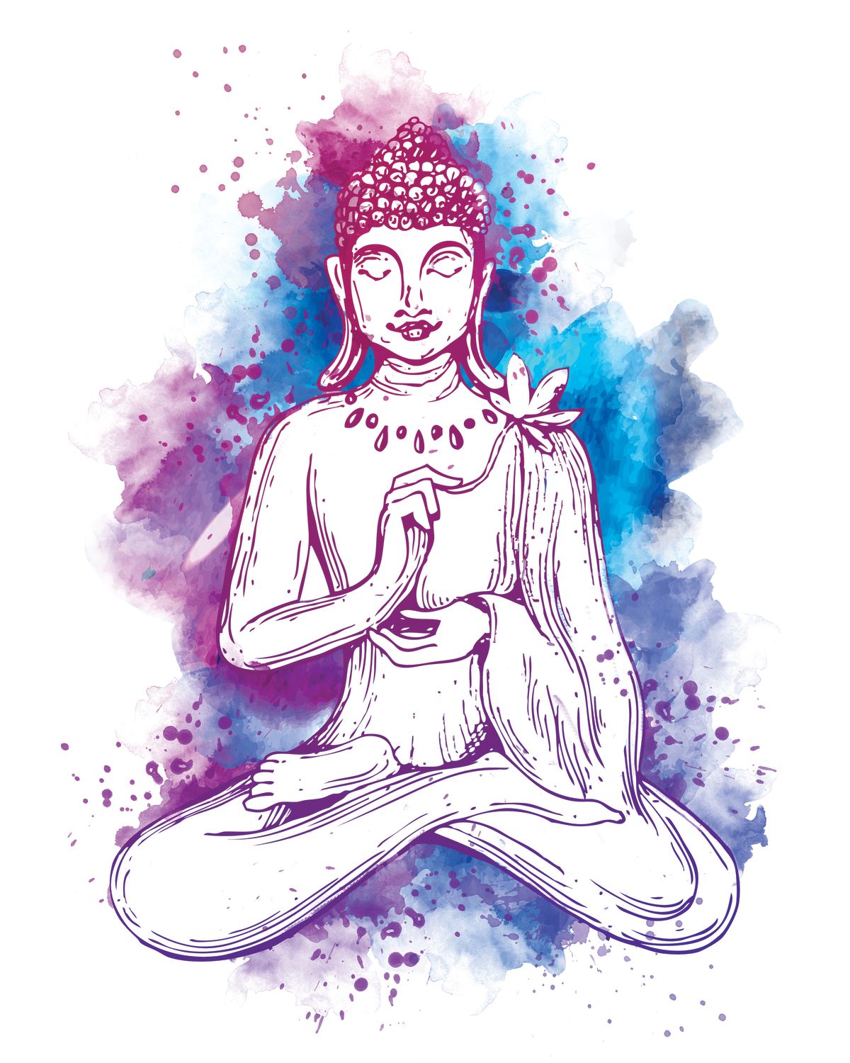 Buddha Meditation Splash – Pineapple Licensing