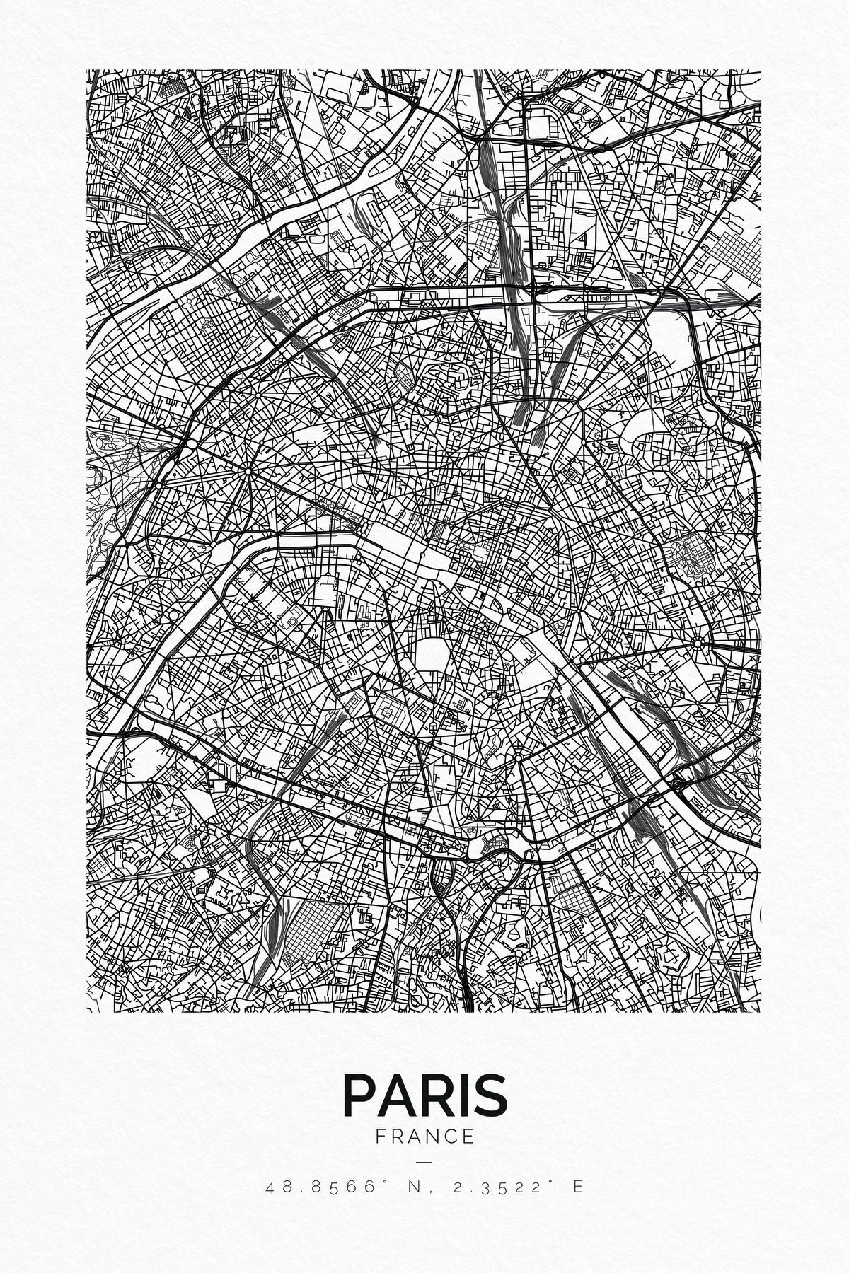 Paris District Map – Pineapple Licensing