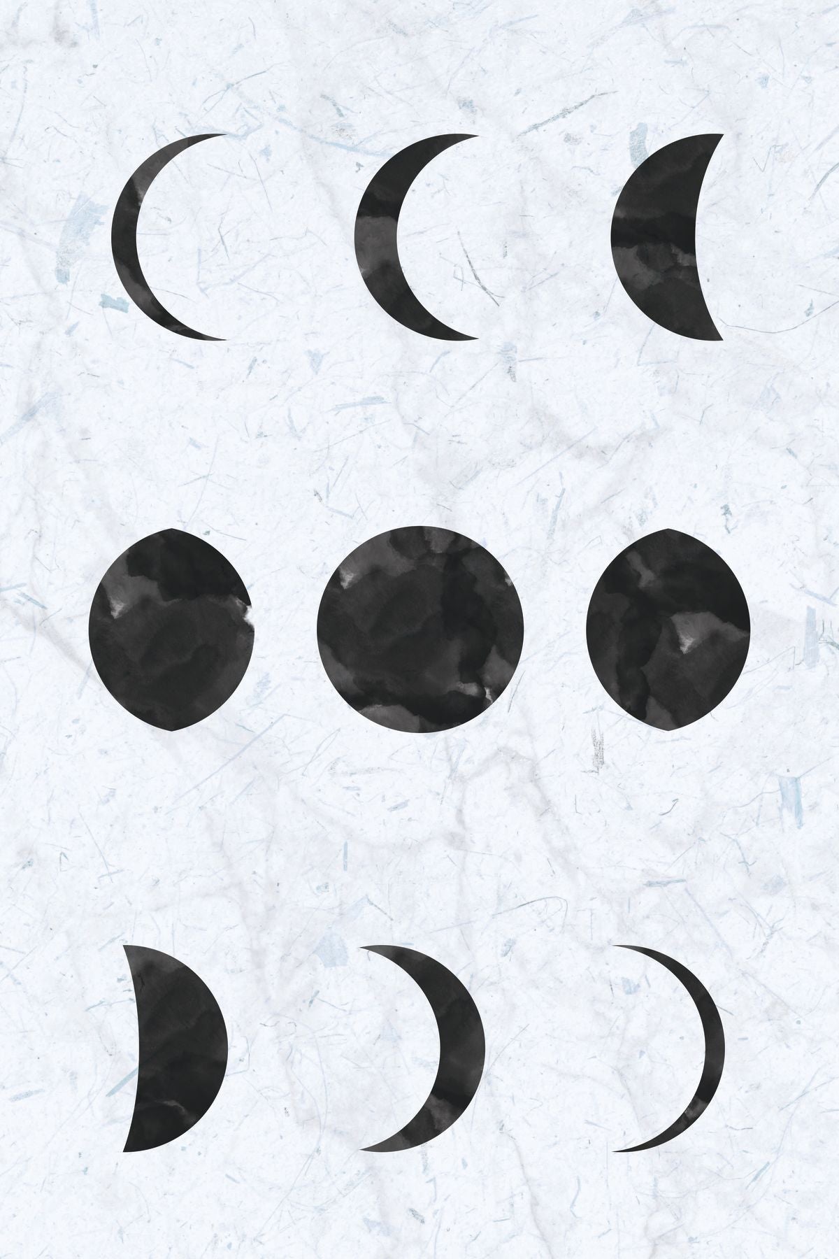 Simple Moon Phases Chart – Pineapple Licensing