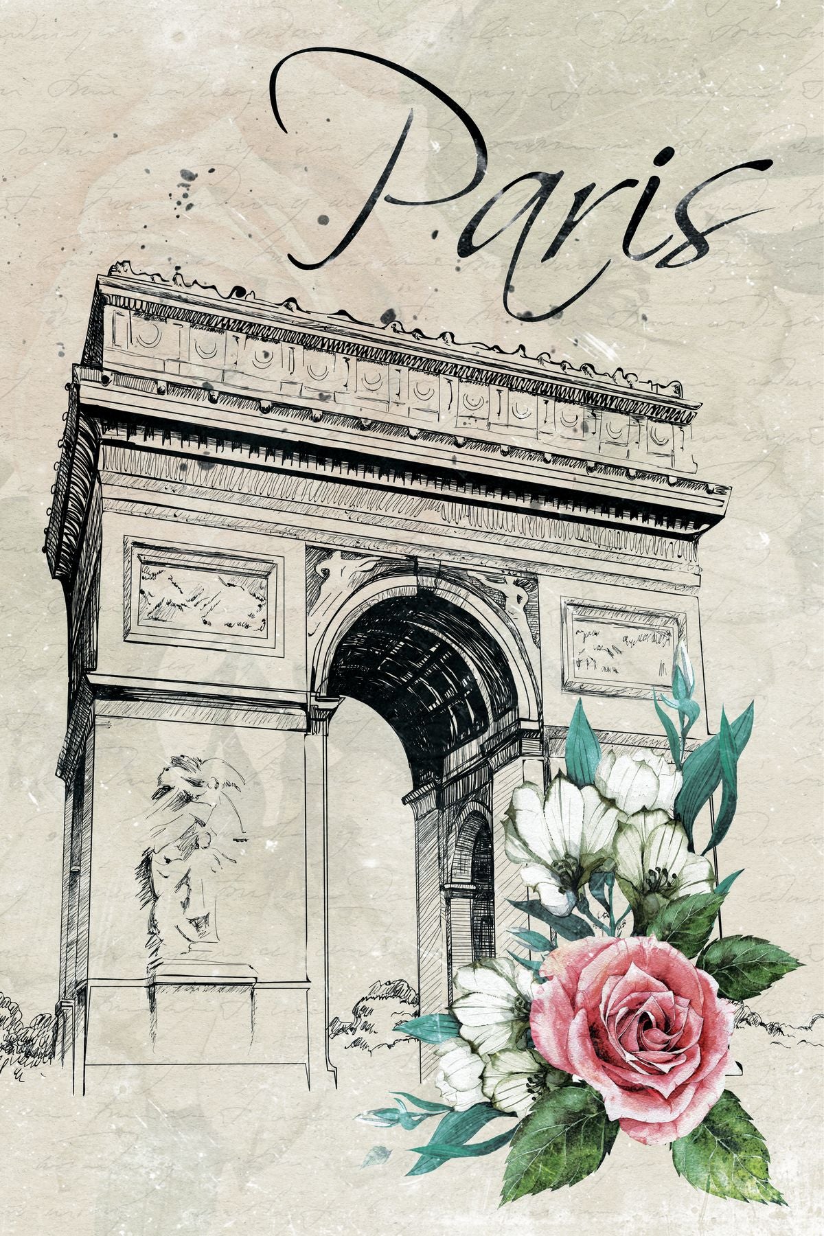 Champs-Elysees Paris Floral – Pineapple Licensing