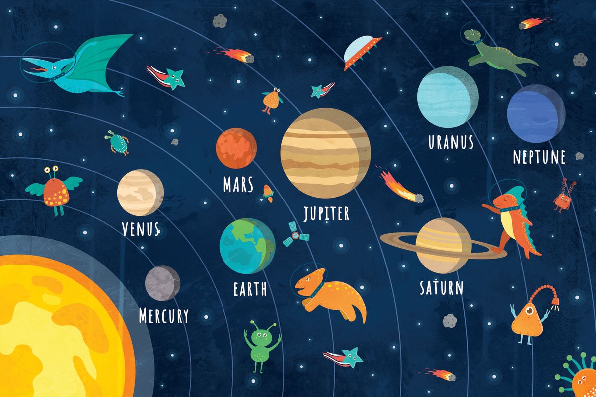 Planets Chart – Pineapple Licensing