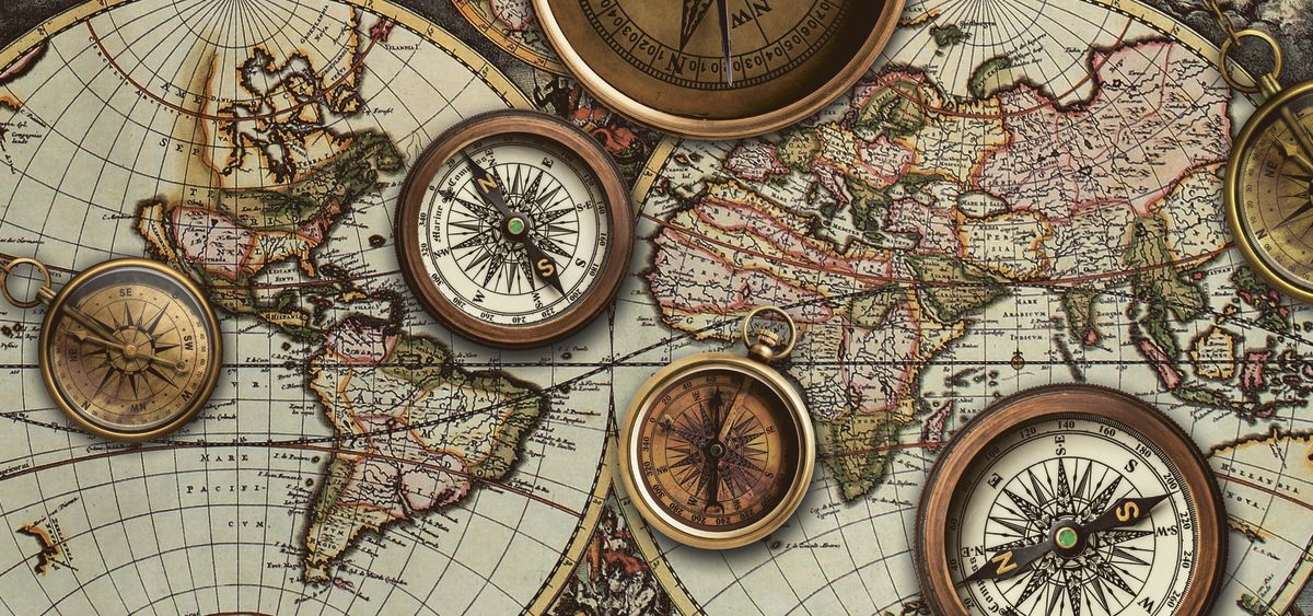 Compass Collection World Map – Pineapple Licensing