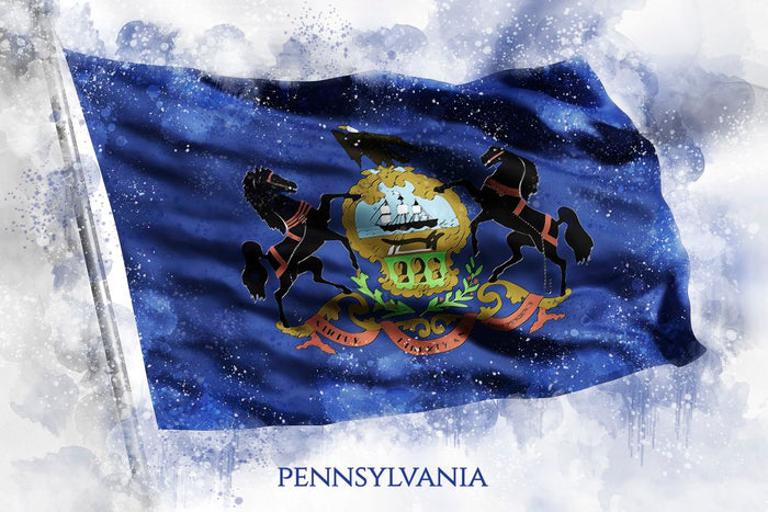 Pennsylvania State Flag – Pineapple Licensing