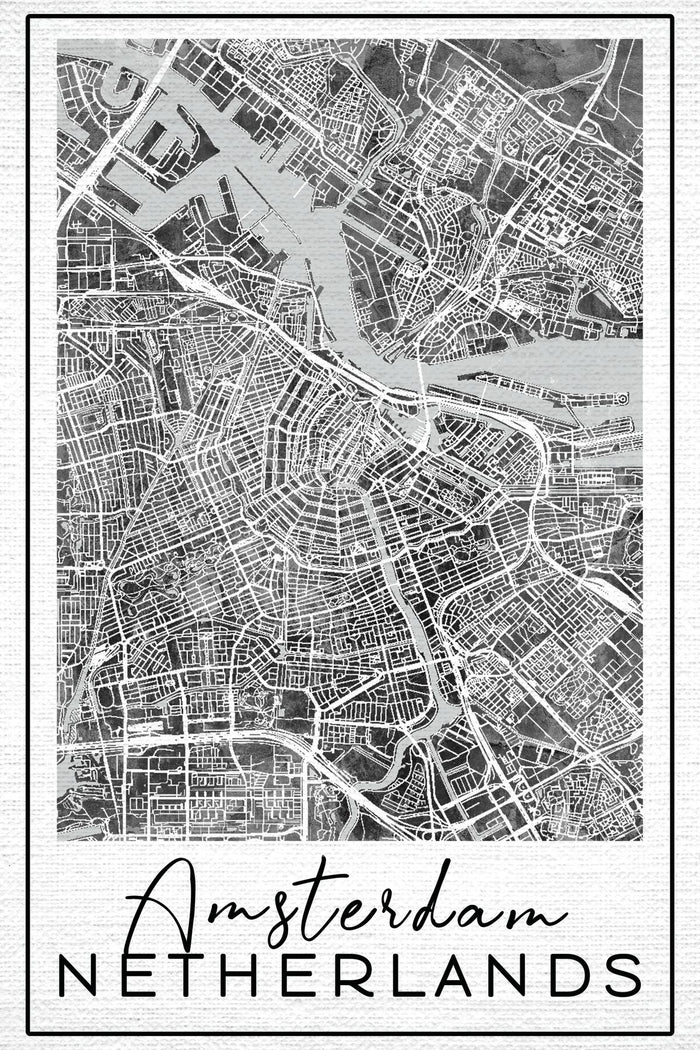 Amsterdam City Map – Pineapple Licensing
