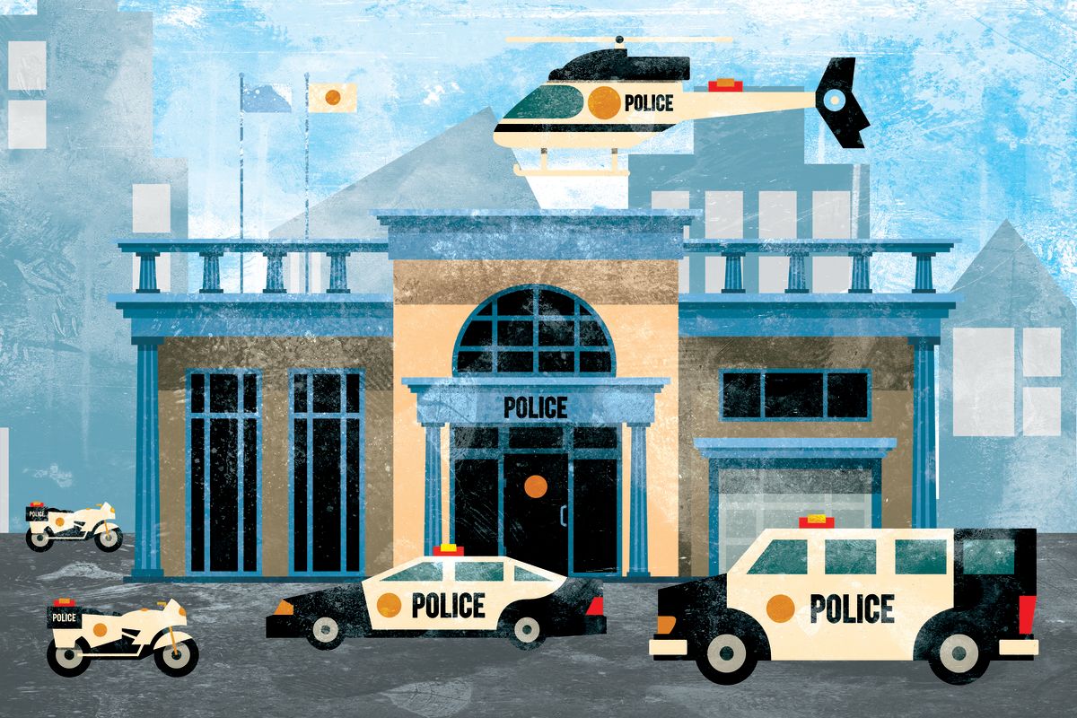 Police Department Poster – Pineapple Licensing