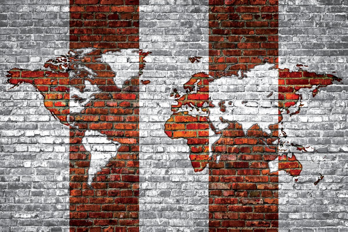 Bricks World Map – Pineapple Licensing