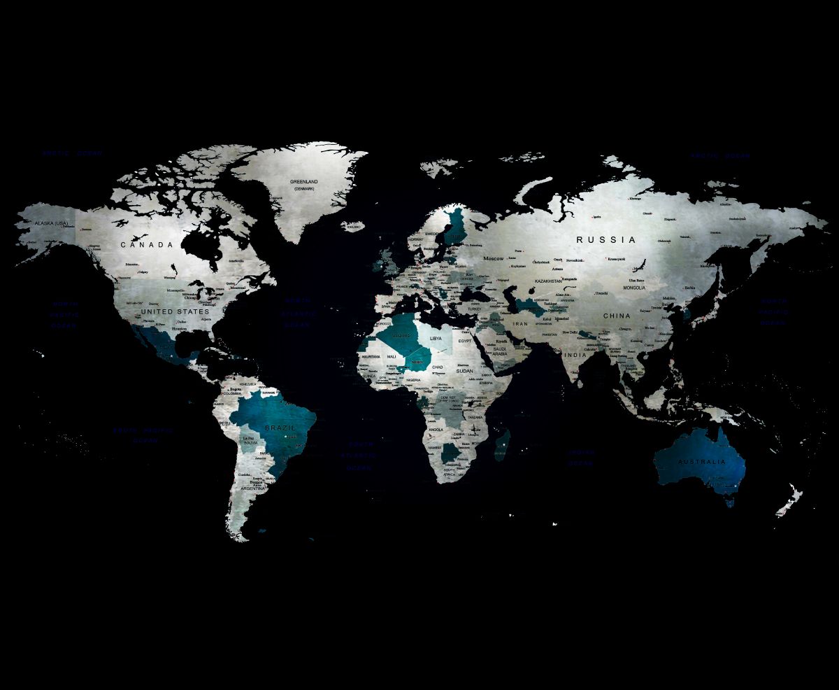 Mysterious World Map – Pineapple Licensing