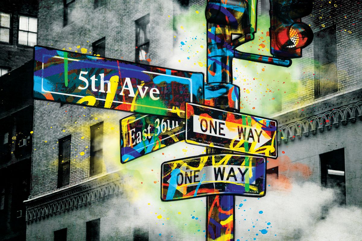 Exploring NYC Street Signs – Pineapple Licensing