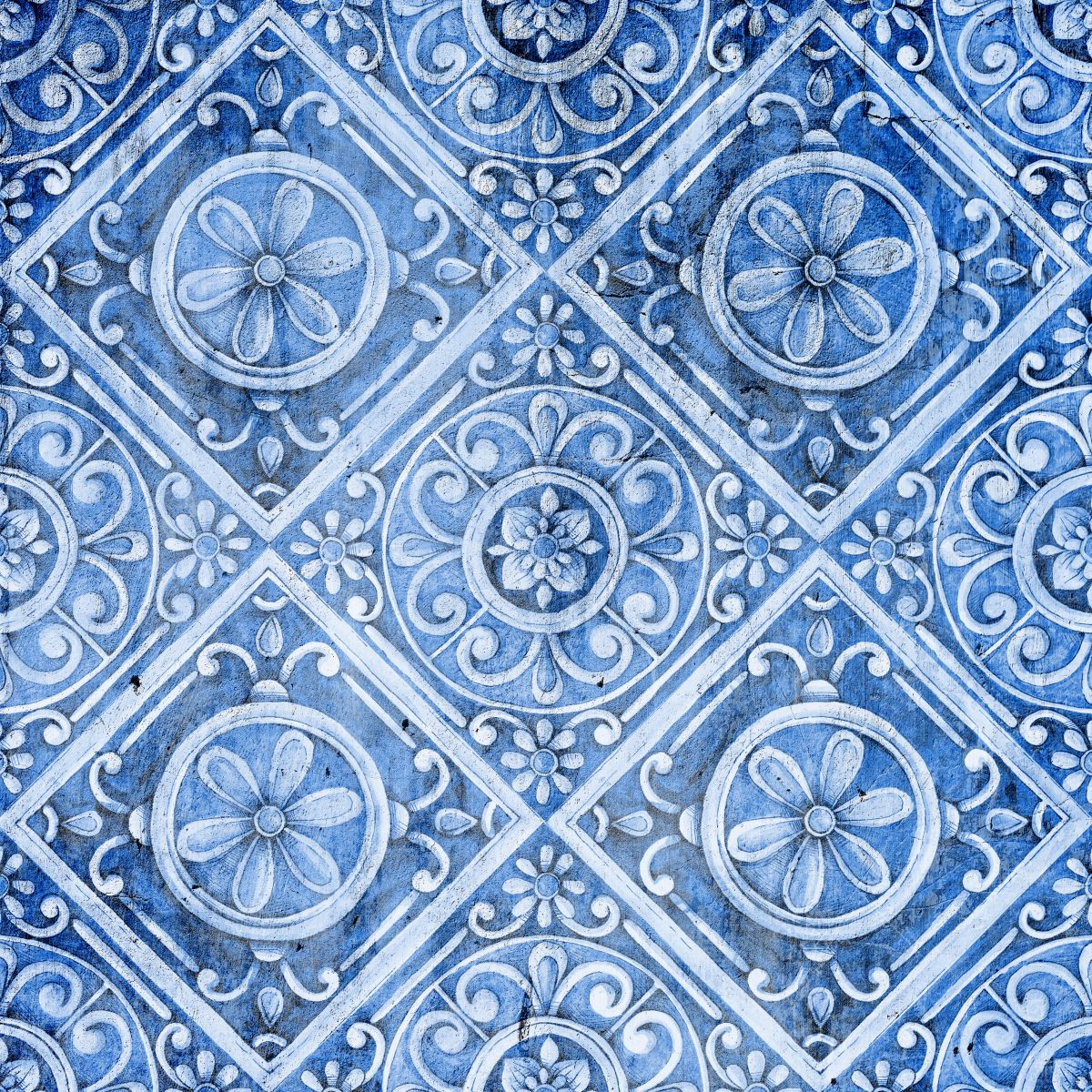 Italian Blue Tiles – Pineapple Licensing