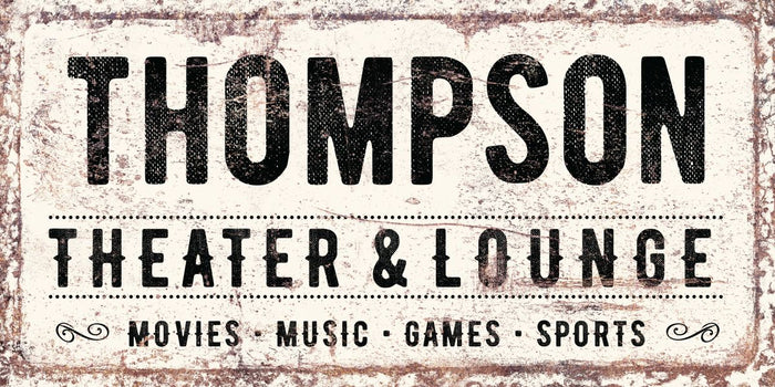 Thompson Theater And Lounge Sign – Pineapple Licensing